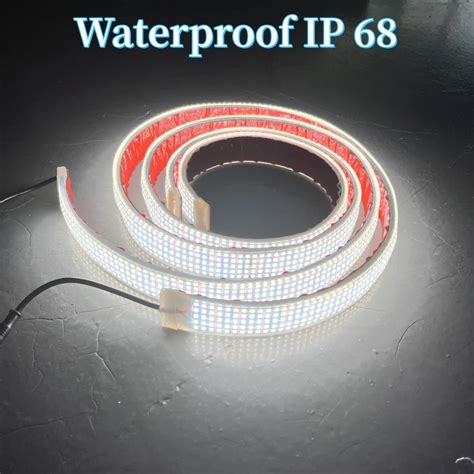 5 Row 6000k Waterproof Led Strip Lights For Vehicles Oem Wholesale