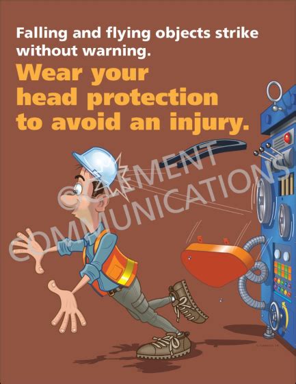 Ppe Falling And Flying Objects Poster