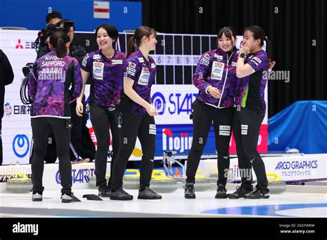 Hokkaido Bank Team Gruppe 8 Februar 2025 Curling Japan Curling