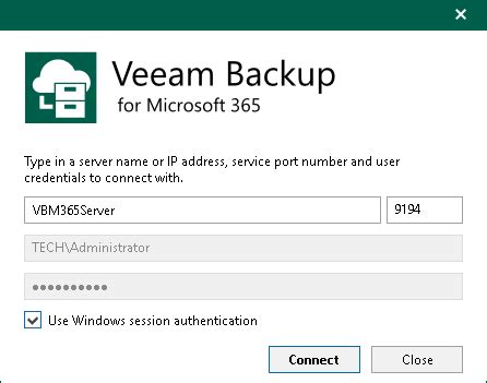 Adding Veeam Backup For Microsoft 365 Server Veeam Backup Explorers Guide