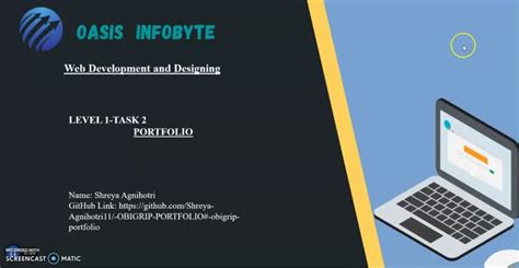 [video] shreya agnihotri on linkedin task2 oasisinfobyte webdevelopment