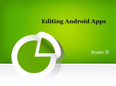 android editing applications ppt free download