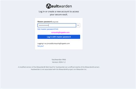Install Vaultwarden Password Manager With Nginx And Lets Encrypt