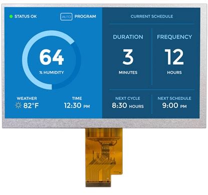 DT DTFT Series TFT IPS Display By Displaytech