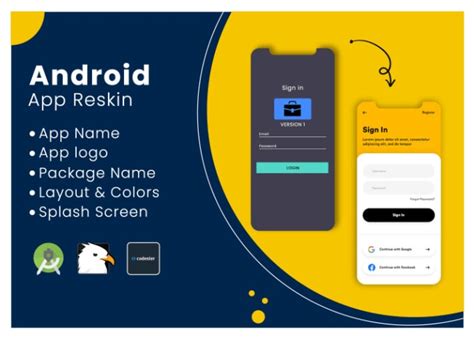 Reskin App Redesign Your Android App And Reskin Codecanyon By Globalworld Fiverr