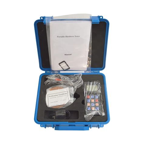 Eqcotwea Leeb Hardness Tester Electronic Hardness Tester Lcd Display