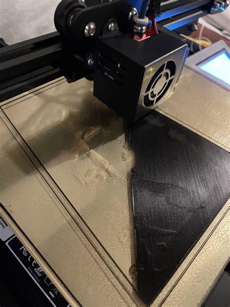 why the adhesion issue same spot every print it still prints that