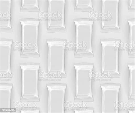 화이트 코코아테스 바 포장 모형 빈 플라스틱 사탕 용기 밝은 배경에 고립 된 3d 렌더링 가방에 대한 스톡 사진 및 기타 이미지 Istock