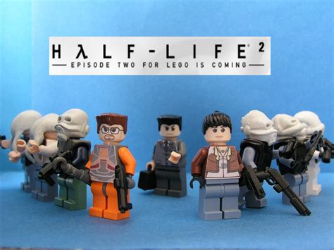 Lego Half Life 2 Gordon Freeman Alyx Vance G Man Comb… Flickr