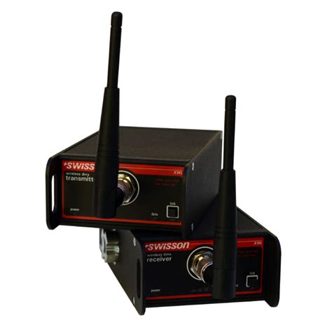 Swisson Wireless DMX Transmitters Receivers