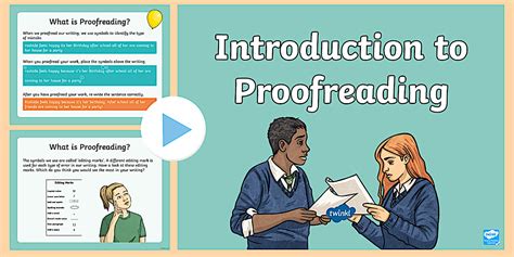 Introduction To Proofreading Powerpoint