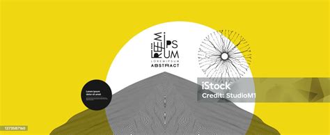 산과 달풍경 착시 배경 패턴은 브로셔 잡지 포스터 프레젠테이션 전단지 또는 배너를 위한 템플릿으로 사용할 수 있습니다 3d 벡터 그림입니다 사막에 대한 스톡 벡터 아트 및