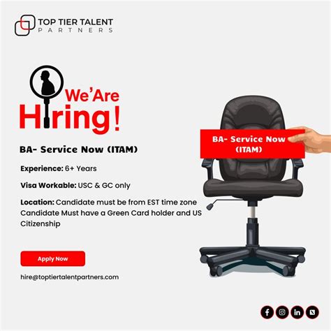 Vikrant Howal On Linkedin Hiring Businessanalyst Servicenow Itam Toptiertalentpartners
