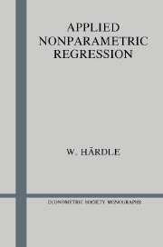 Applied Nonparametric Regression