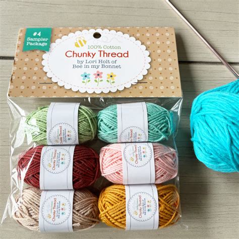 Lori Holt Chunky Thread 4 Sampler Package Beans And Stitches