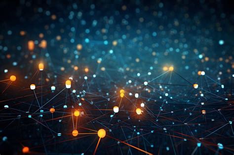 Premium Ai Image Technology Artificial Intelligence Internet Networking Abstract Plexus