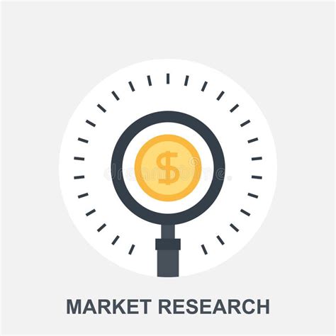 Market Research And Analysis Concept Illustration Stock Vector