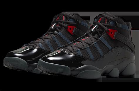 Jordan 6 Rings Anthracite Blackfire Red Feb 2025 322992 026