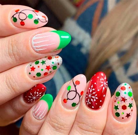 50 DiseÑos De UÑas NavideÑas 2024 Ideas Elegantes