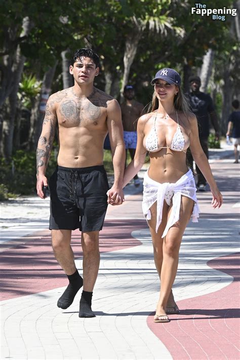 Ryan Garcia Strolls With Grace Boor In Miami Beach 40 Photos The