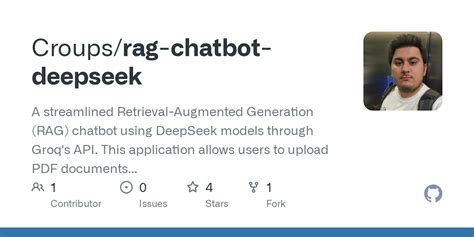 Github Croupsrag Chatbot Deepseek A Streamlined Retrieval Augmented