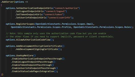 Base Pipeline For Sso Server Development Based On Aspnet Identity And