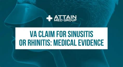 Va Claim For Sinusitis Or Rhinitis Medical Evidence Attain Med Group