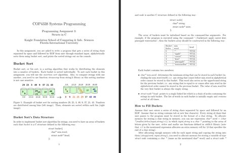 Solved Bucket Sort Bucket Sort Or Bin Sort Is A Sorting Chegg Com