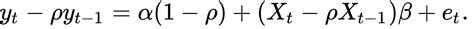 Solving Autocorrelation Problems In General Linear Model On A Real World Application Towards