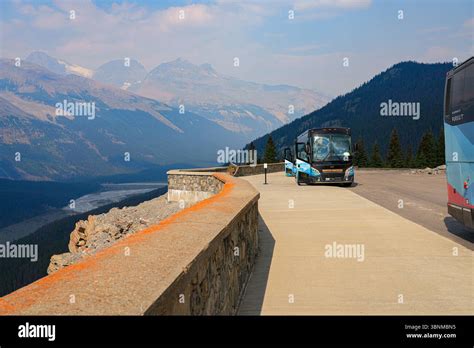 Columbia Icefield Skywalk A Cliffside Walkway With Glass Floor
