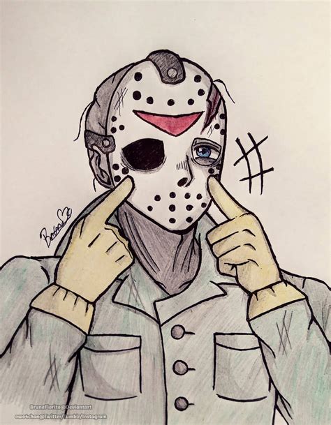 Fanart Jason Voorhees By Brunafiorito On Deviantart