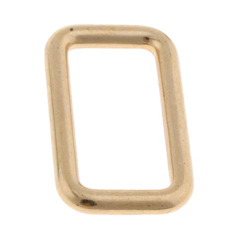 Buy Metal Solid Brass Rectangle Buckle Webbing Strap Handbag Belt Loop