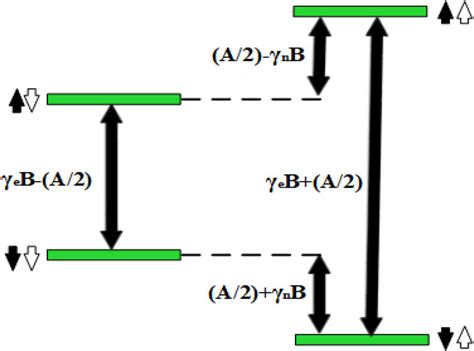 Nuclear And Electron Spin States In P Donar Download Scientific Diagram