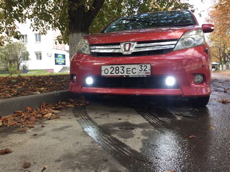 Дневные ходовые огни — Toyota Isis, 1,8 л, 2011 года | своими руками ...