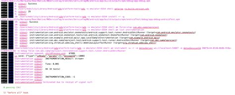 App Is Installed On The Android Emulator But Unable To Launch And App Run The Test Cases Detox
