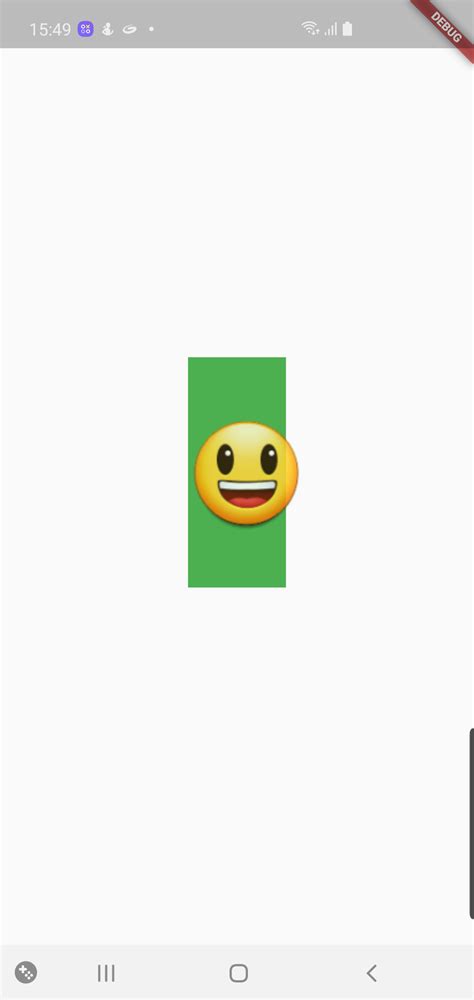 Render Issue When Trying To Fill A Container With A Custom Emoji Issue Flutter