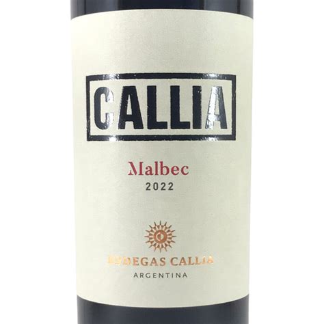 Vinho Tinto Callia Malbec 750 Ml
