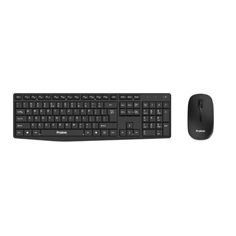 Proline Black Wireless Keyboard And Mouse Combo Proline Innovative Tech