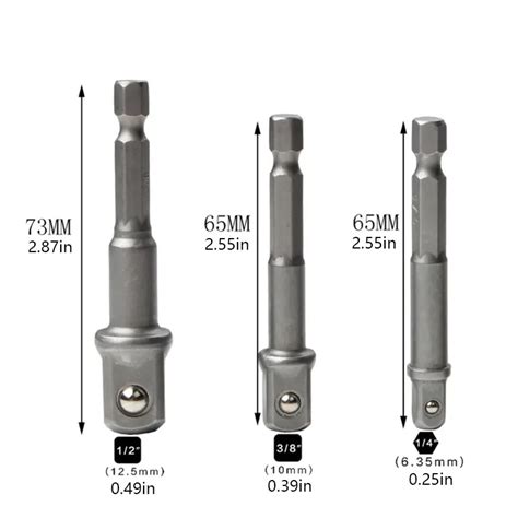 Drill Socket Adapter Kit Impact Drill Extension Bit Socket Temu