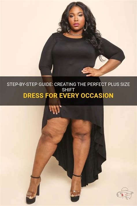 Step By Step Guide Creating The Perfect Plus Size Shift Dress For