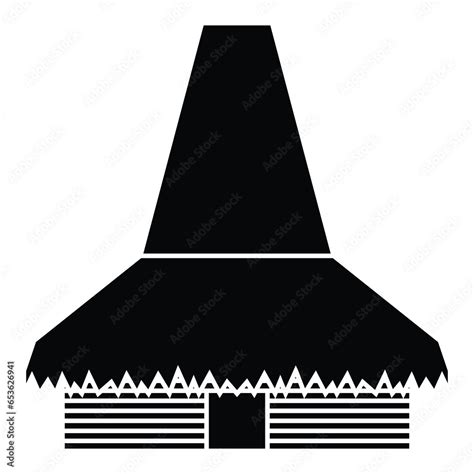 Nusa Tenggara Timur Traditional House Vector Illustration Design