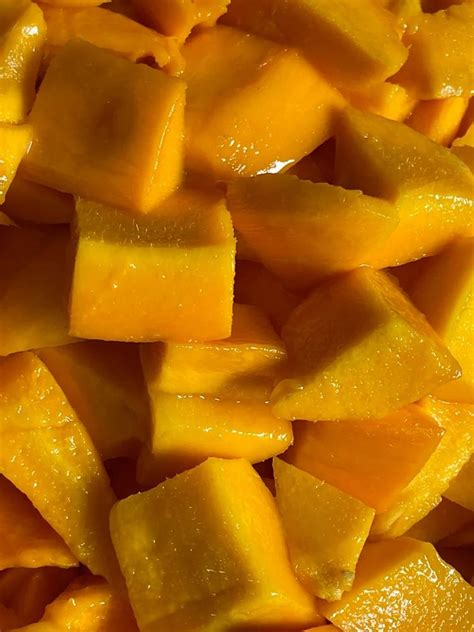 Yellow Frozen Mango Cubes Plastic Bag At Best Price In Rajkot Id 2853034590188