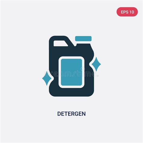 Two Color Detergen Vector Icon From Miscellaneous Concept Isolated