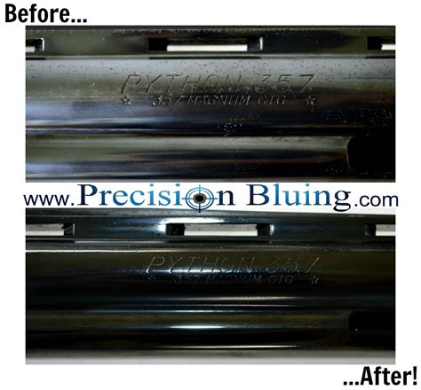 Colt Python Precision Bluing