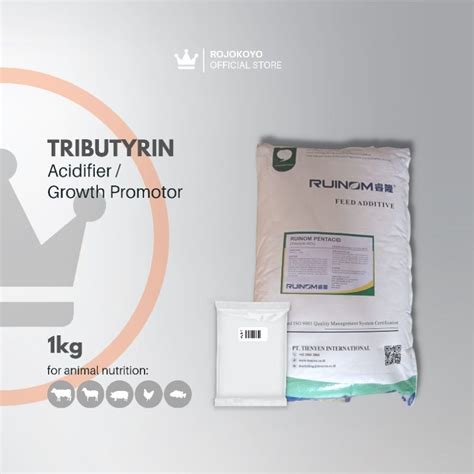 Jual Ruinom Tributyrin 60 Pentacid Tributirate Agp Non Antibiotik