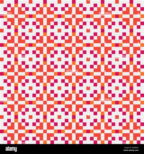 Abstract Cross Pattern Dotted Generative Computational Art Illustration