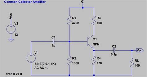 Electro Magnetic World Common Collector Amplifier