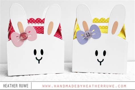 Bunny Boxes Handmade By Heather Ruwe