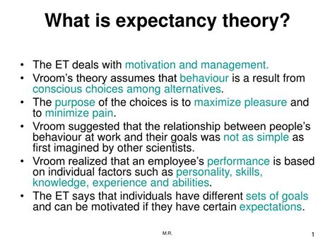Ppt What Is Expectancy Theory Powerpoint Presentation Free Download