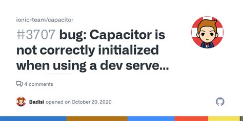 Bug Capacitor Is Not Correctly Initialized When Using A Dev Server With Ssl On Android